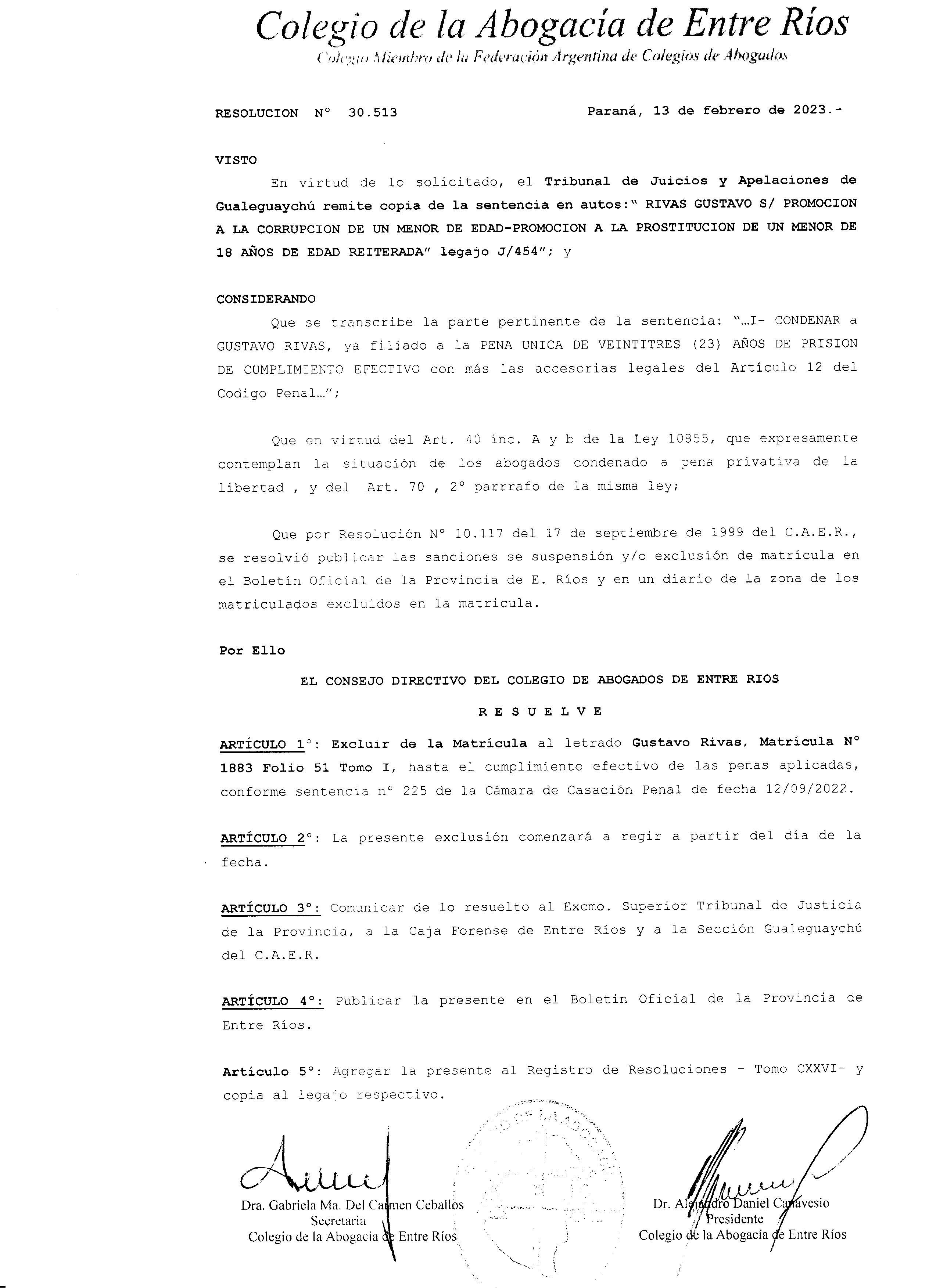 Tras la denuncia de ANALISIS, dieron de baja la matrícula de abogado de ...