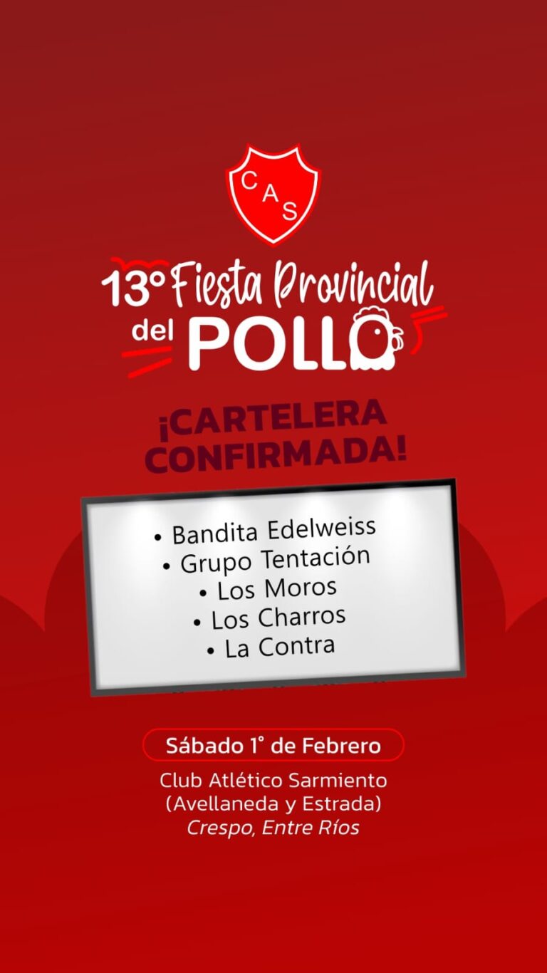 Con música y sabores, el 1º de febrero se celebra la Fiesta Provincial ...