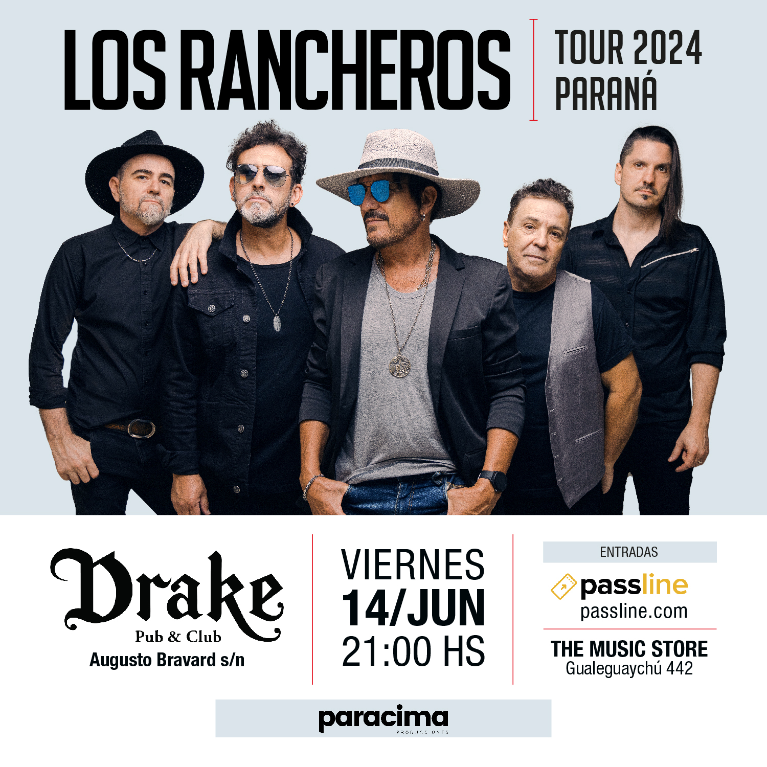 La mítica banda Los Rancheros se presentará en Paraná | Análisis